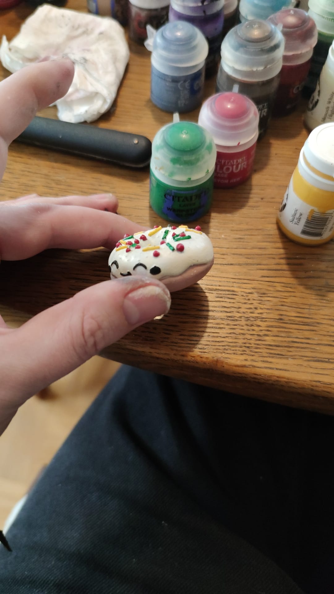 3D Printable Kawaii Donut Sandy and Sabrina by Puff Puff Pastries