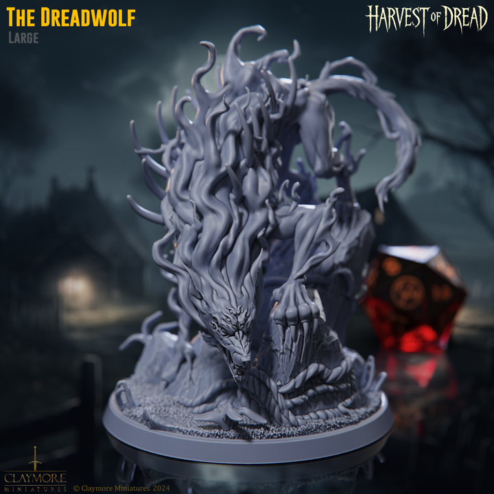 3D Printable The Dreadwolf by Claymore Miniatures