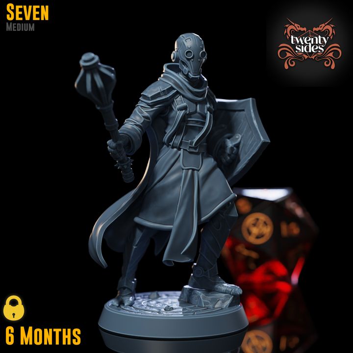 3D Printable Seven by Claymore Miniatures