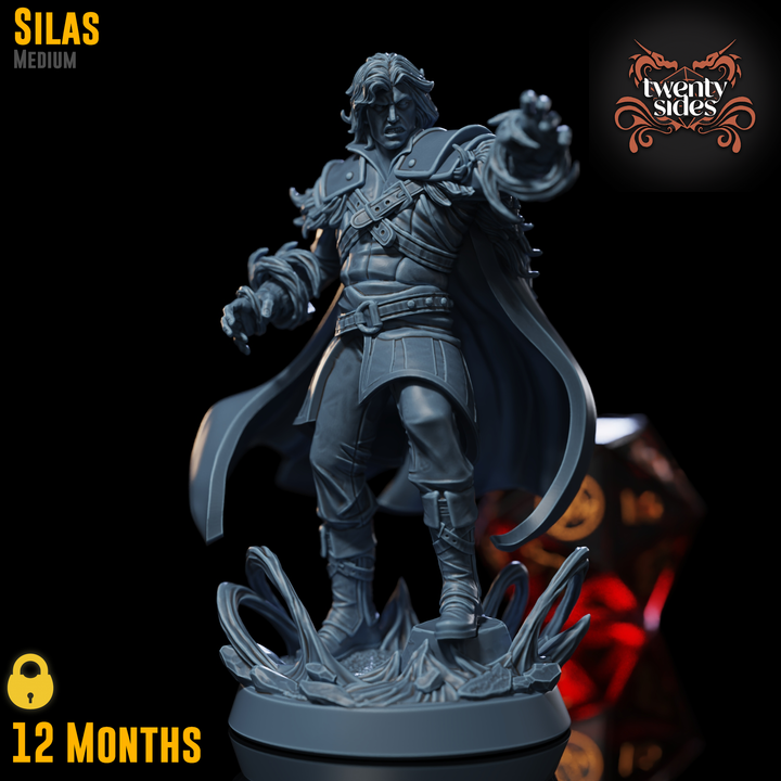 3D Printable Silas by Claymore Miniatures