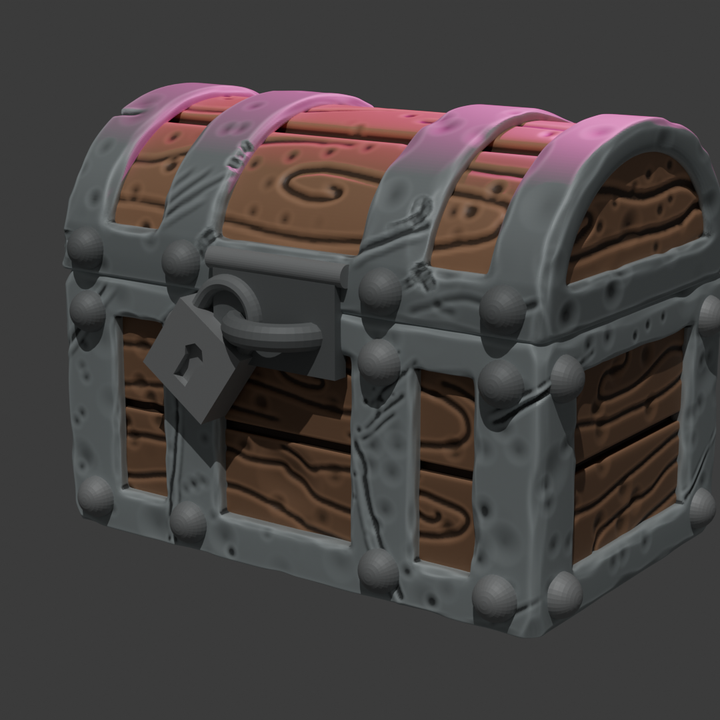 3D Printable Mimic Chest by Tenda Orc Studio
