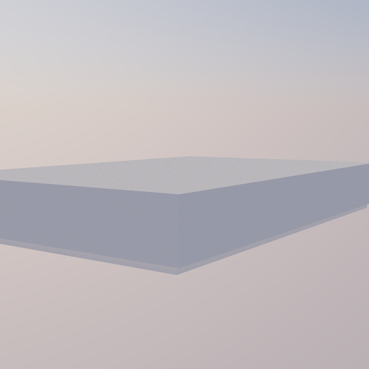 3D Printable LEGO Tile - 2X3 by VLAD-MARIUS