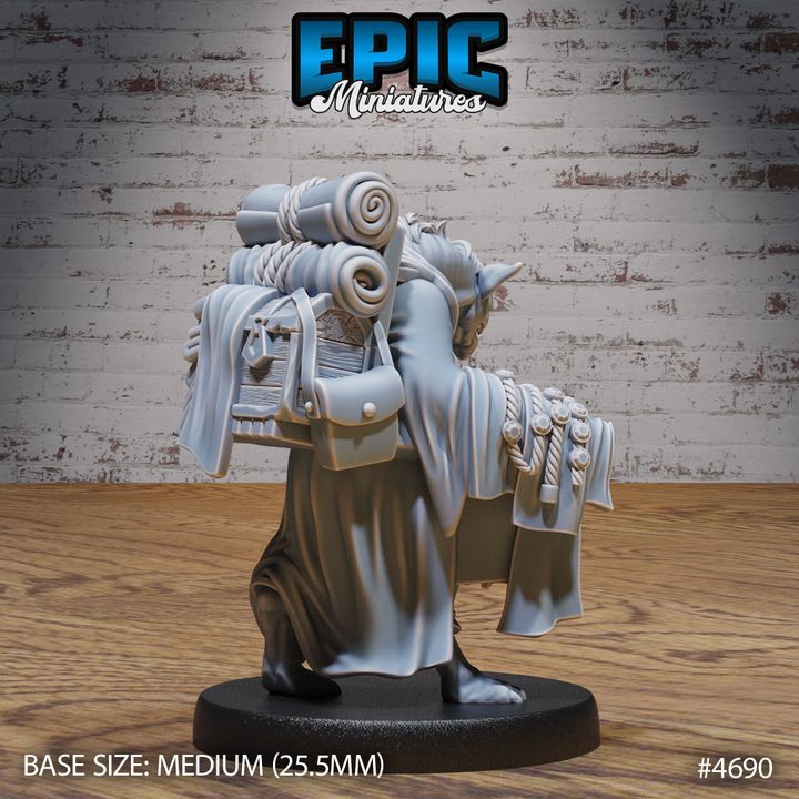 3D Printable Gnoll Tribe Merchant / Hyena Hybrid / Humanoid Evil Race ...