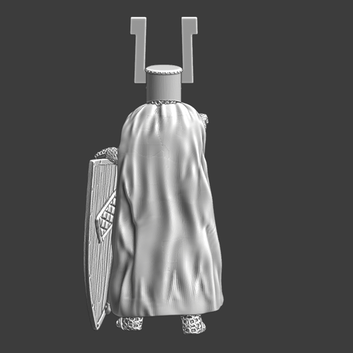 3D Printable Teutonic Brother Knight pointing by Northern Crusades ...