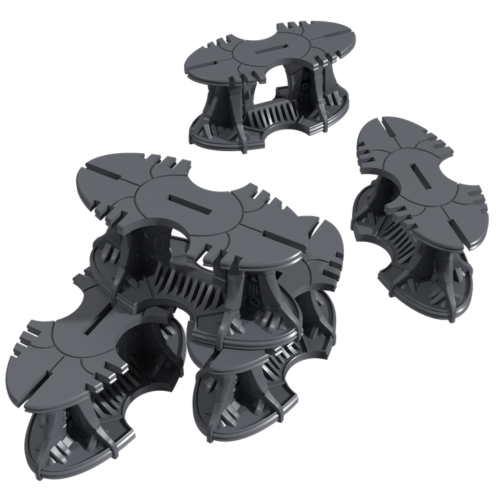 3D Printable Space Elves Bone Construct WTC Containers by Tinker Junkie
