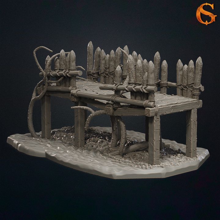 3D Printable Terrain - Might Against the Maledict by SolGood Creations
