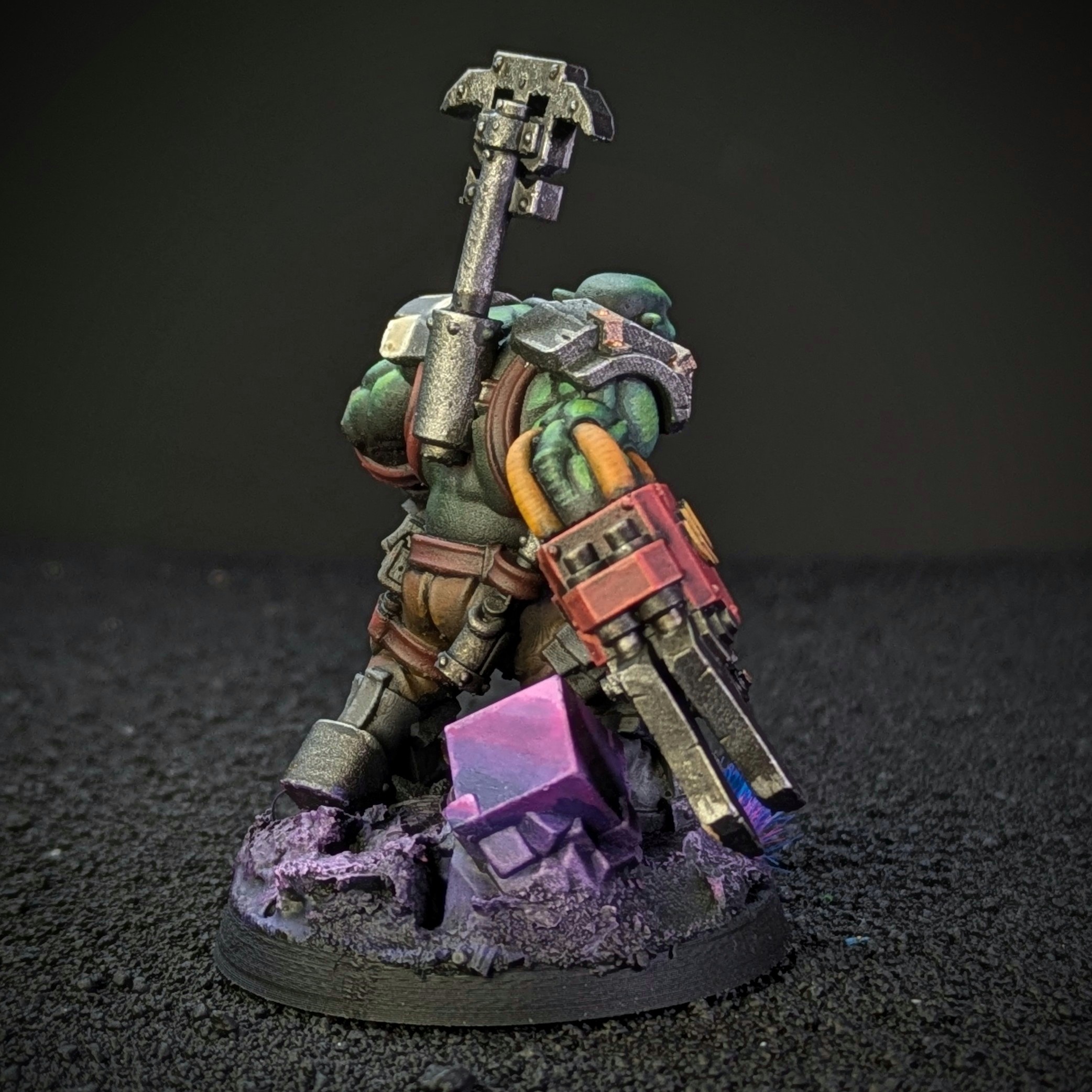 3D Printable MOB BOSS 1 - Orc Marauders by Skulltown Minis