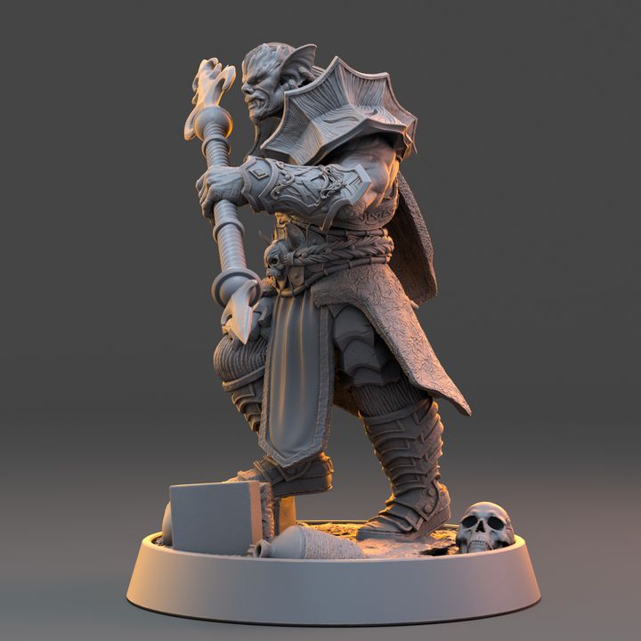 3D Printable Ashgrave von Bane - Dark Alliance of the Blood Moon by ...
