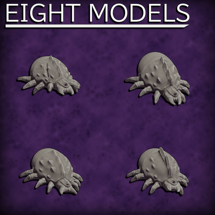 3D Printable Space Bug Swarmers by Cally Tabletop