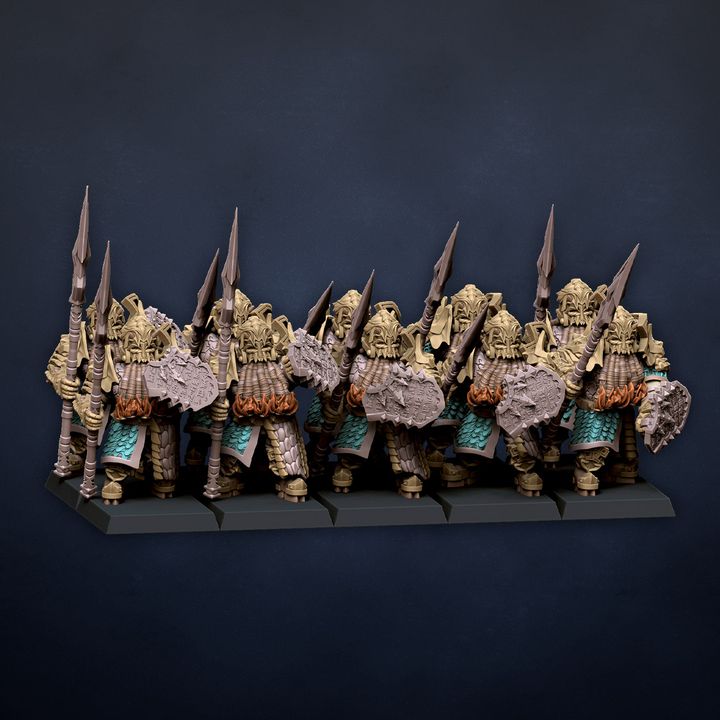 3D Printable Citadel Guard by Dragon's Lake Miniaturas