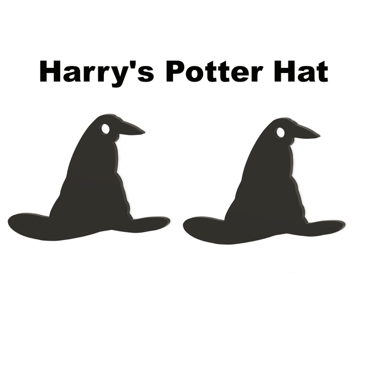 3D Printable Harry Potter Sorting Hat Earrings – 3D Printable Magic! 🧙 ...