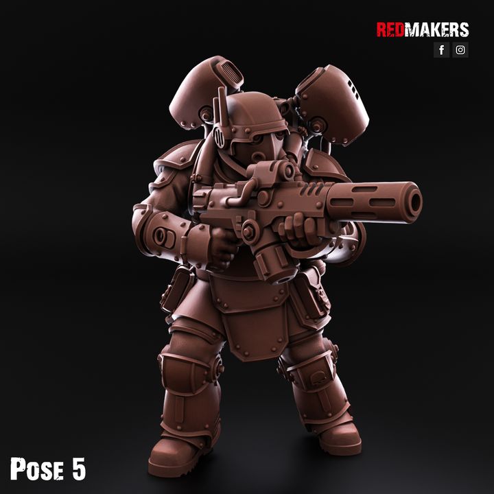3D Printable Kill Squad – Special Forces – Imperial Force by RedMakers