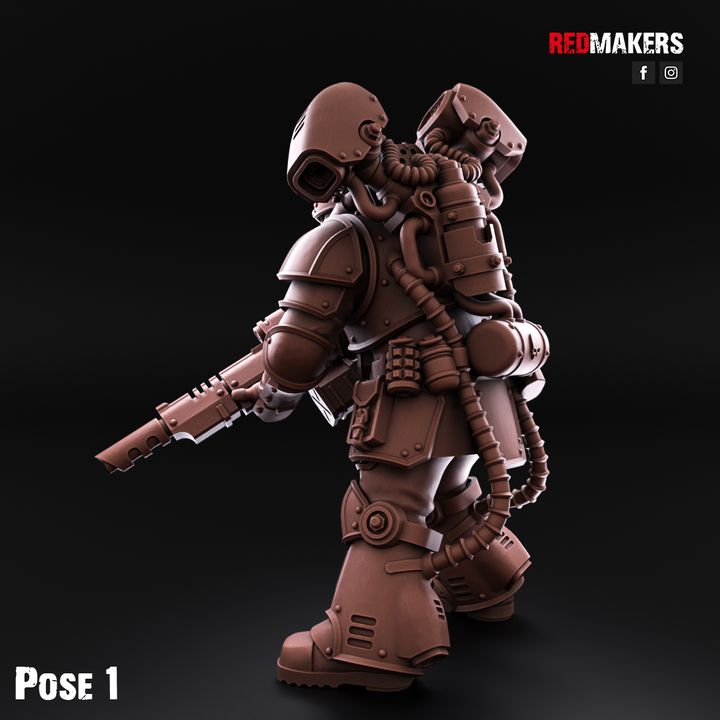 3D Printable Kill Squad – Special Forces – Imperial Force by RedMakers