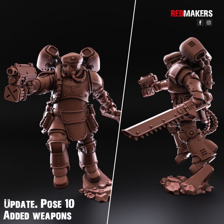 3D Printable Kill Squad – Special Forces – Imperial Force by RedMakers