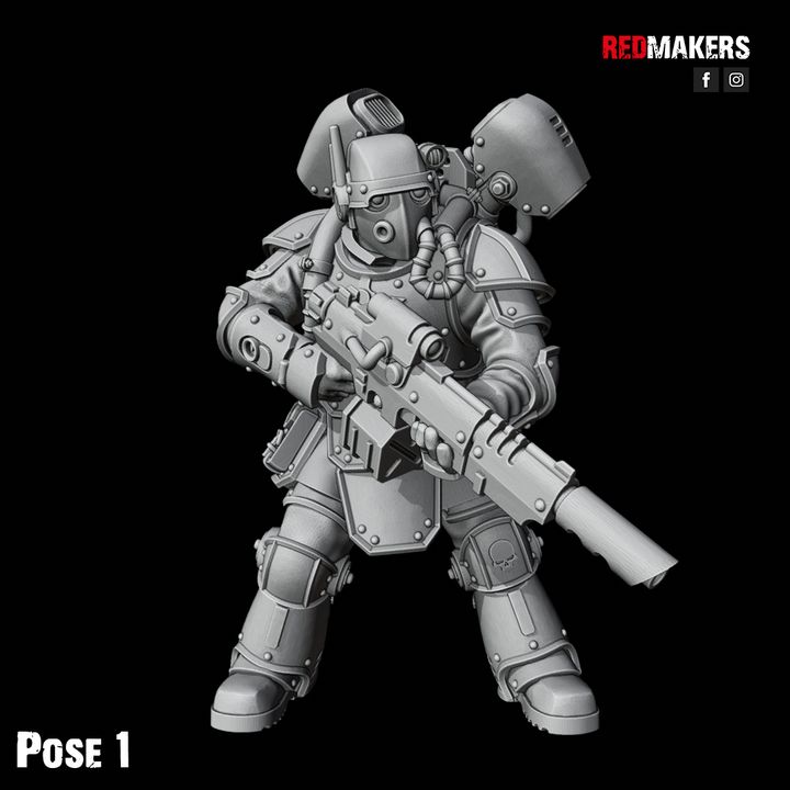 3D Printable Kill Squad – Special Forces – Imperial Force by RedMakers