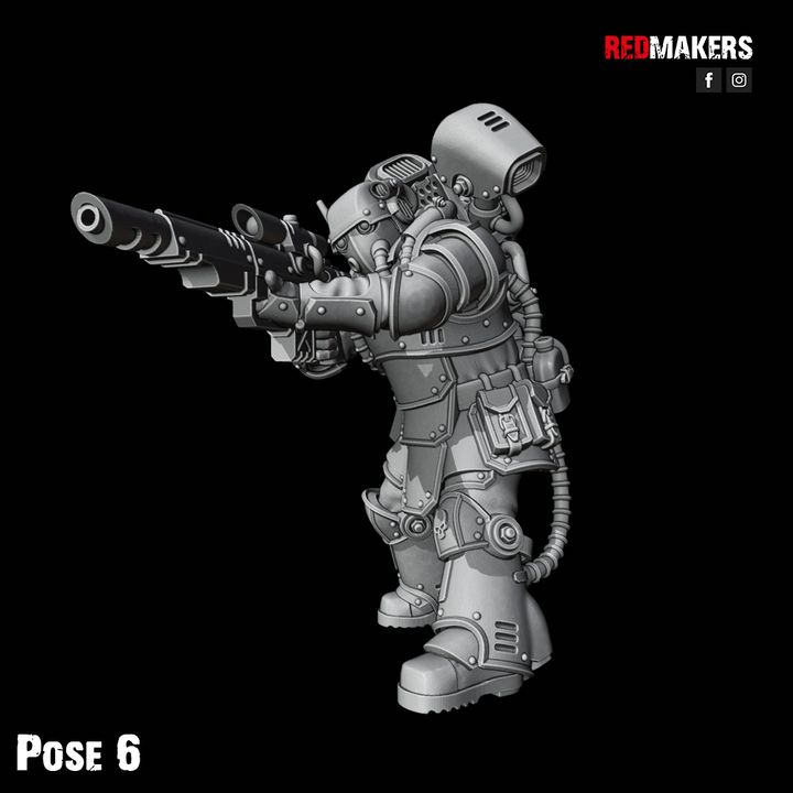 3D Printable Kill Squad – Special Forces – Imperial Force by RedMakers