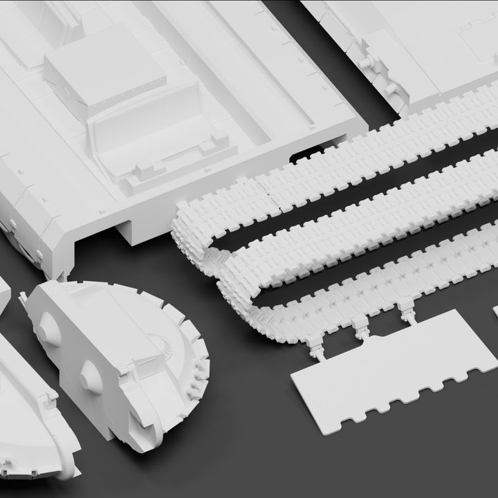 3D Printable Soviet Object 299 IFV Variant by The Military Industrial ...