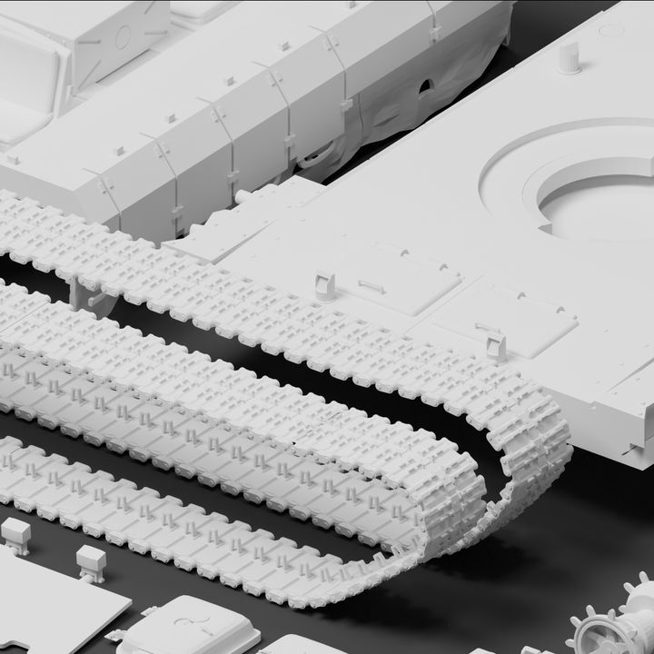 3D Printable Soviet Object 299 IFV Variant by The Military Industrial ...