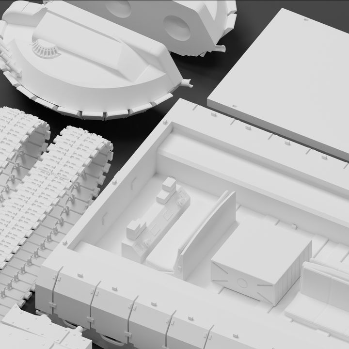 3D Printable Soviet Object 299 IFV Variant by The Military Industrial ...