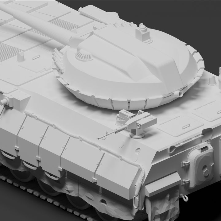 3D Printable Soviet Object 299 IFV Variant by The Military Industrial ...