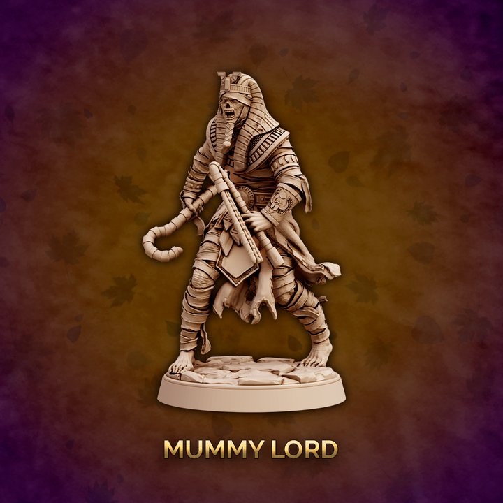 3D Printable Mummy Lord by Artificers_Mini