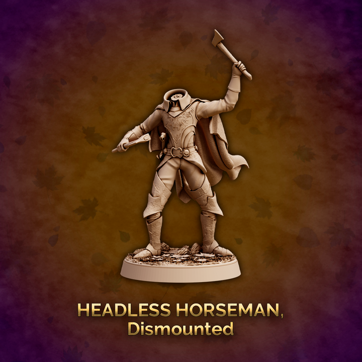 3D Printable Headless Horseman by Artificers_Mini