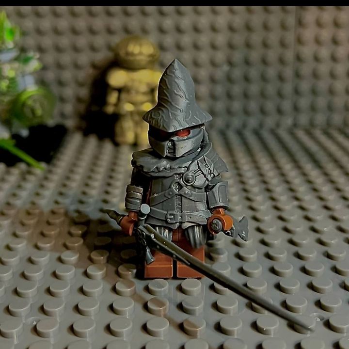 3D Printable ABYSS WATCHER FROM DARK SOULS LEGO CUSTOM SET by Gabriel ...