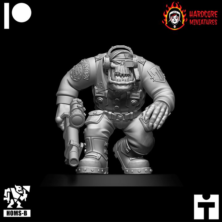 3D Printable Kommando Orcs Special Weapons Long Sleeves Arms by ...