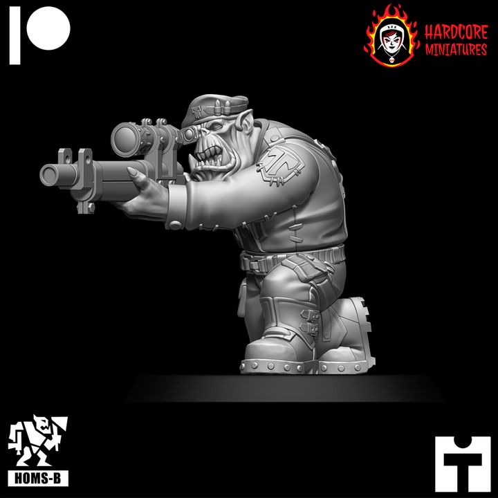 3D Printable Kommando Orcs Special Weapons Long Sleeves Arms by ...