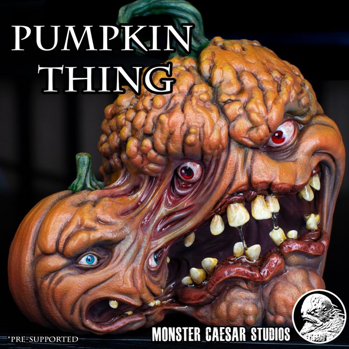 3D Printable Pumpkin Thing by Monster Caesar Studios