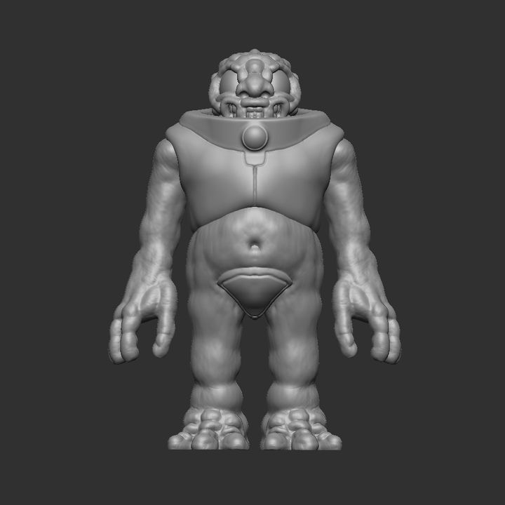 3D Printable Teggy Botan Alien by BrainSlug3D