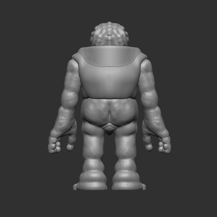 3D Printable Teggy Botan Alien by BrainSlug3D