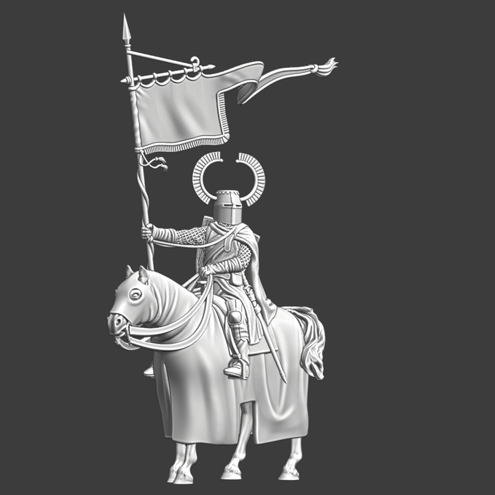 3D Printable Teutonic Order Master - German medieval knight commander ...