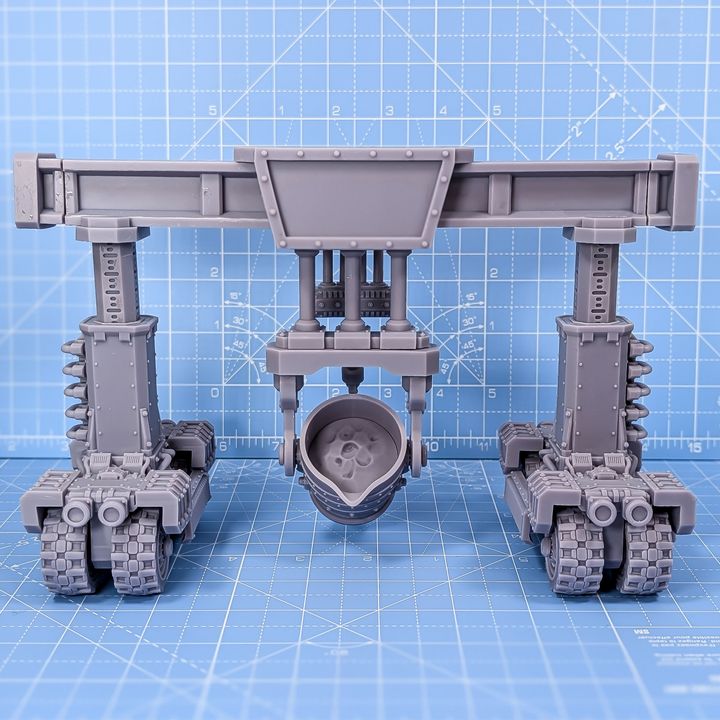 3D Printable Ironworks Gantry by Print Minis