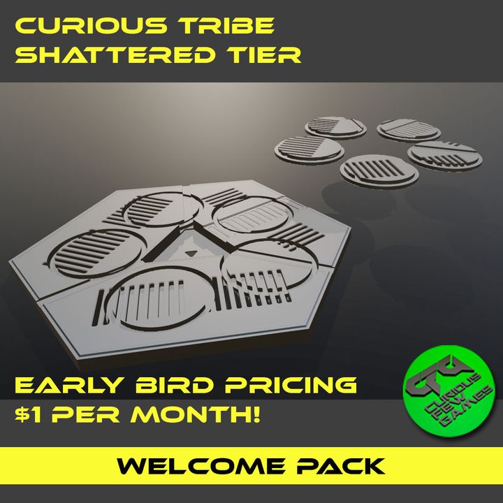 3D Printable SPWP - SHATTERED WELCOME PACK by Furious Q