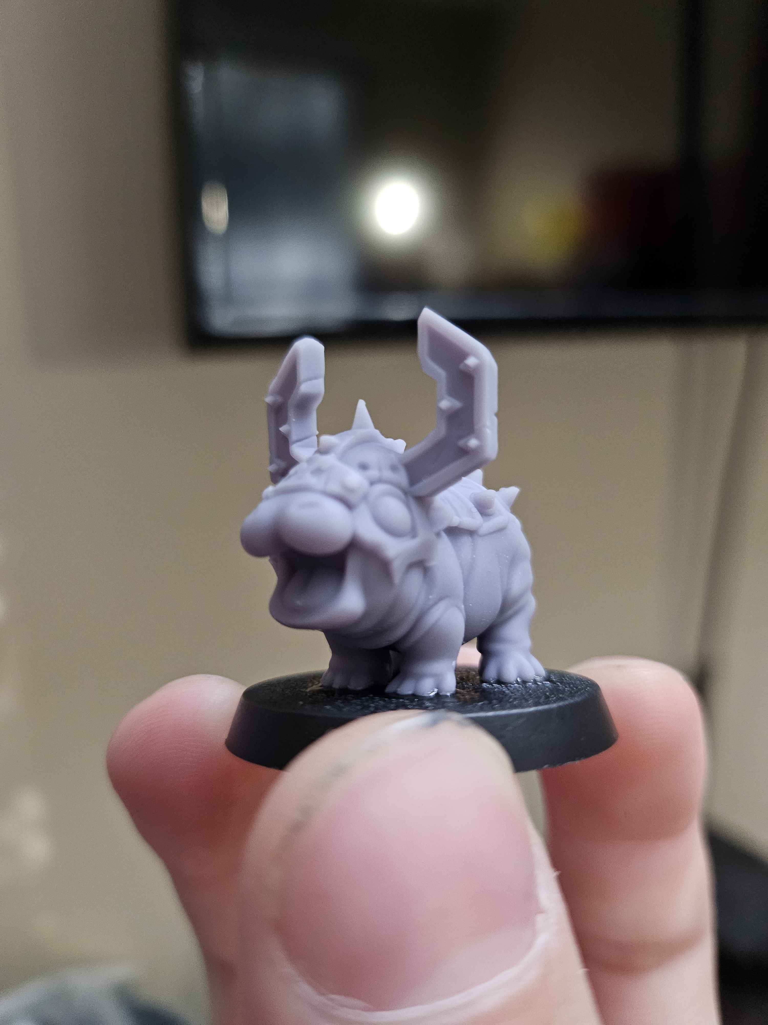 3D Printable Moo Deng the Bloodthirsthy by Marchen Atelier
