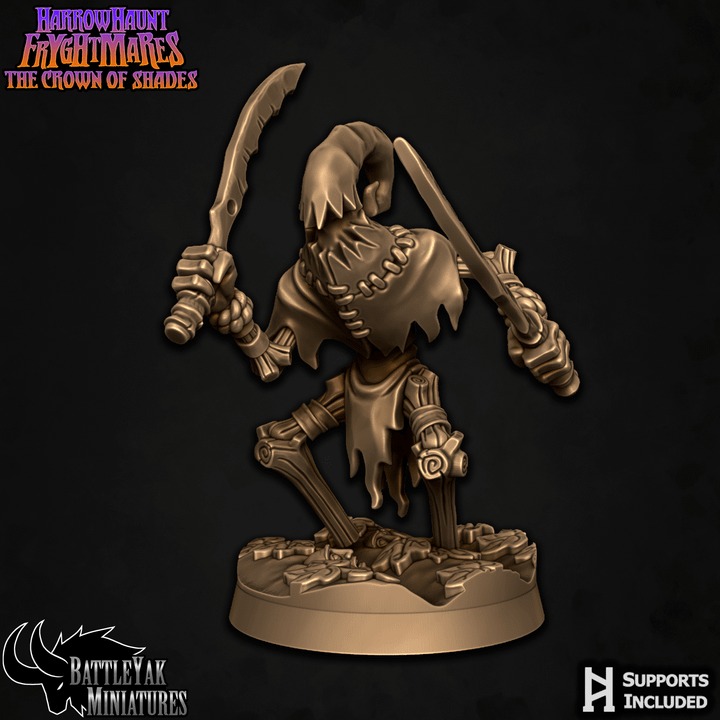 3D Printable Harrowhaunt Shadowjack Pack by Battle Yak Miniatures