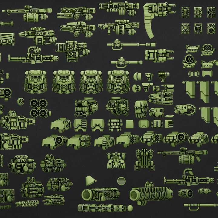 3D Printable Calamity ares by Crimson Steel Mechworks