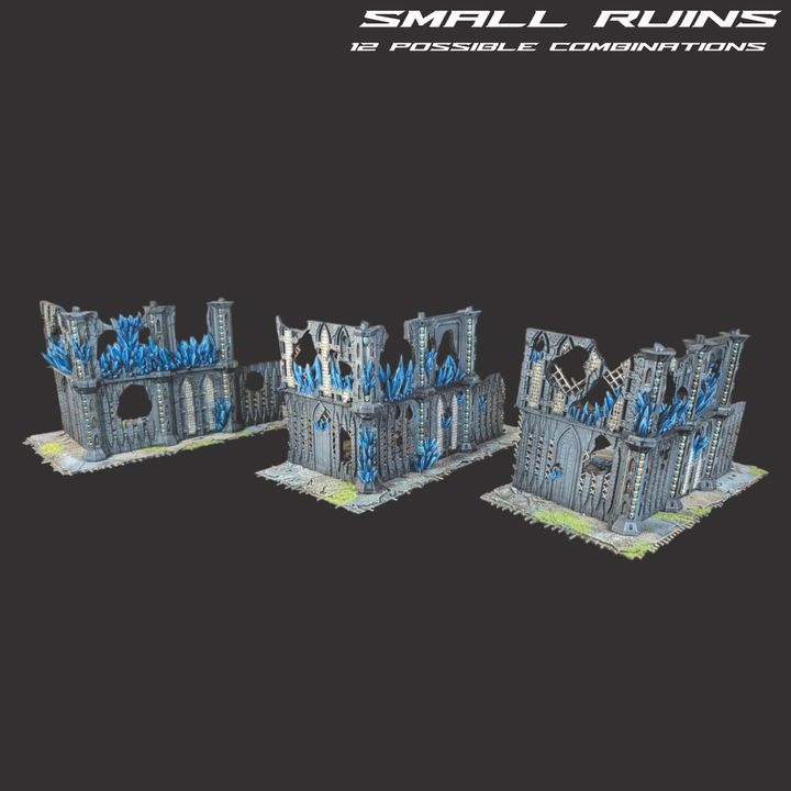 3D Printable WTC terrain bundle Darkrock by Elliot Boyer