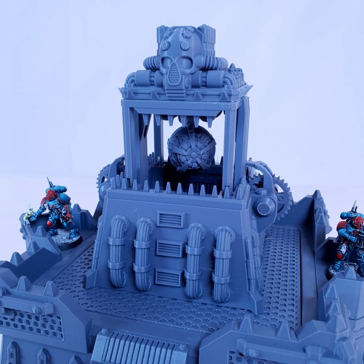 3D Printable Fortress Set - Forge Endless Battlefields by Elliot Boyer