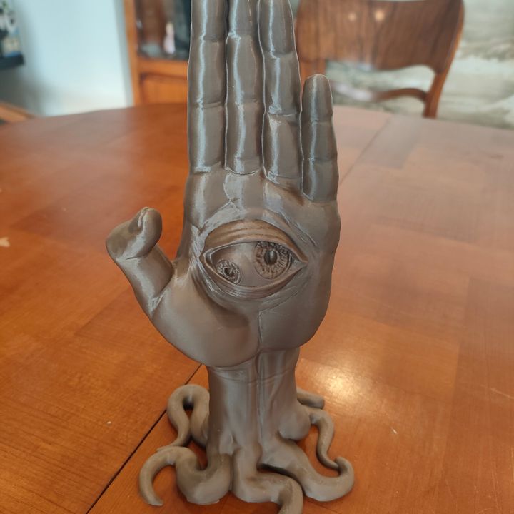 3D Print of The Hand of Faith - Promo by kubaiwaniszewski