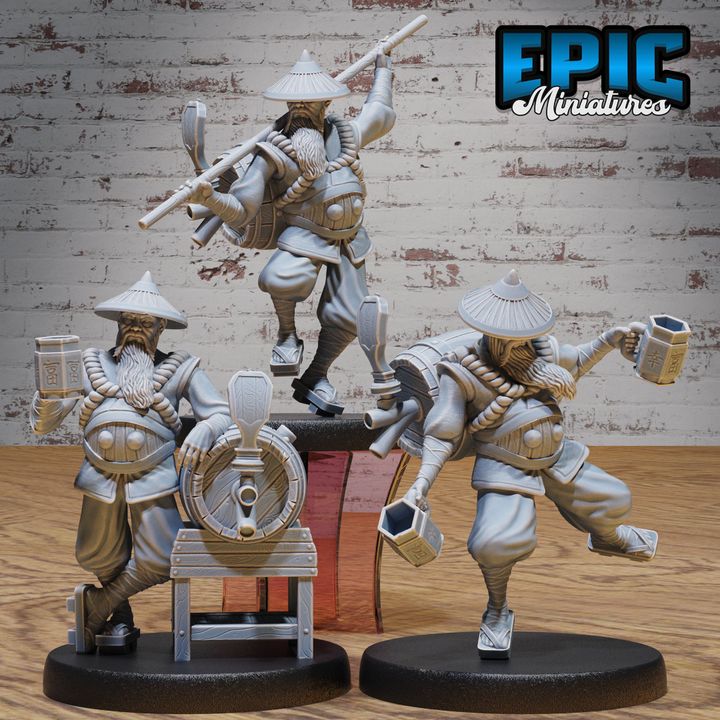 3D Printable Legends of the East Set / Fantasy Japanese & Chinese ...