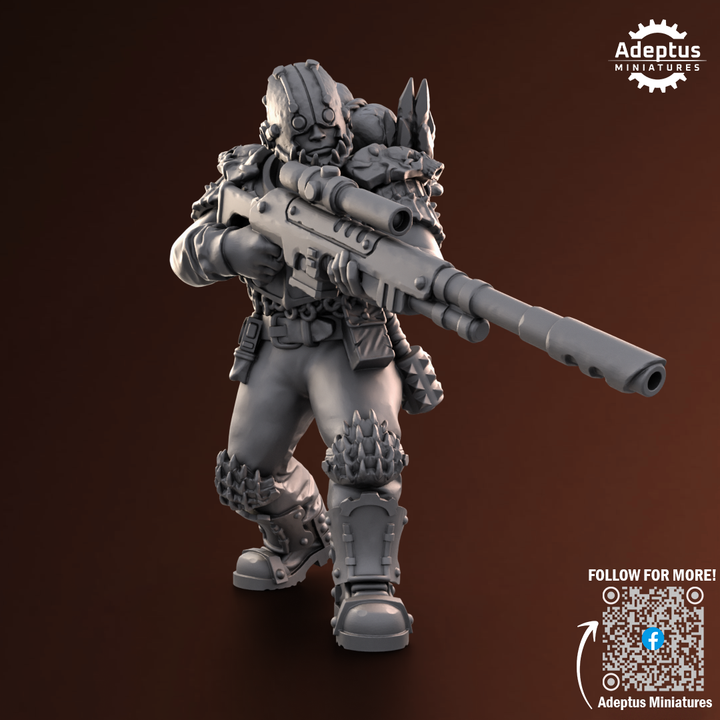 3D Printable Snipers. Shattered Legion. Renegades and Heretics by ...