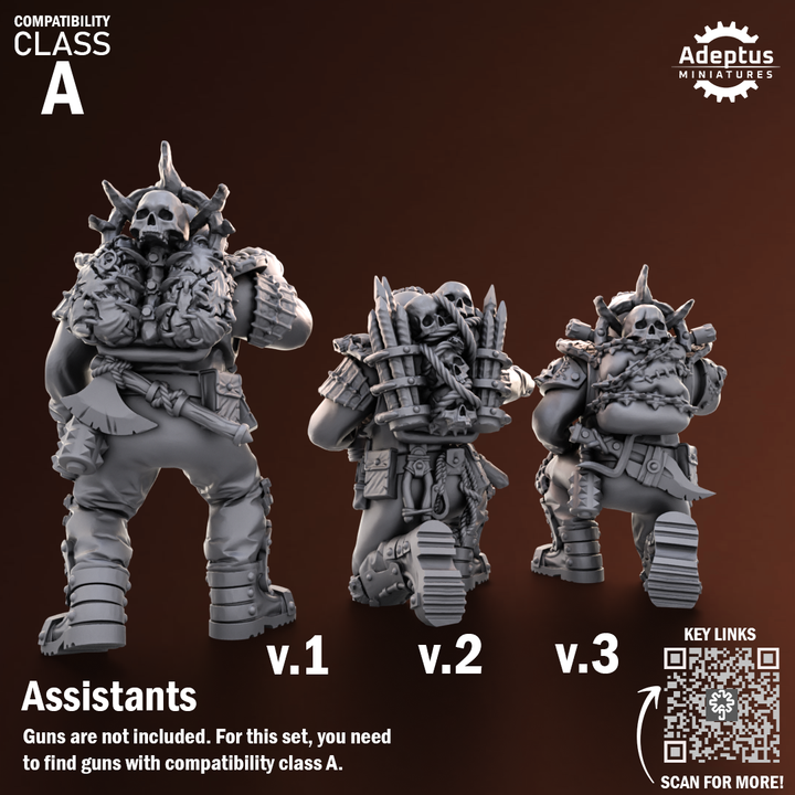 3D Printable Heavy Weapons Team. Shattered Legion. Renegades and ...