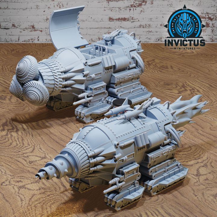 3D Printable Space Ninjas Attack Set / Comic Mutant Villains Encounter ...