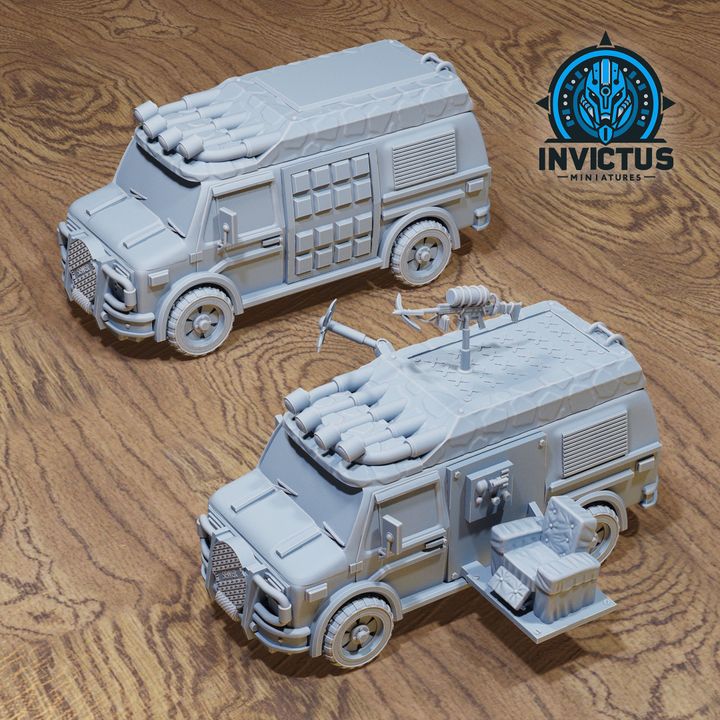 3D Printable Space Ninjas Attack Set / Comic Mutant Villains Encounter ...