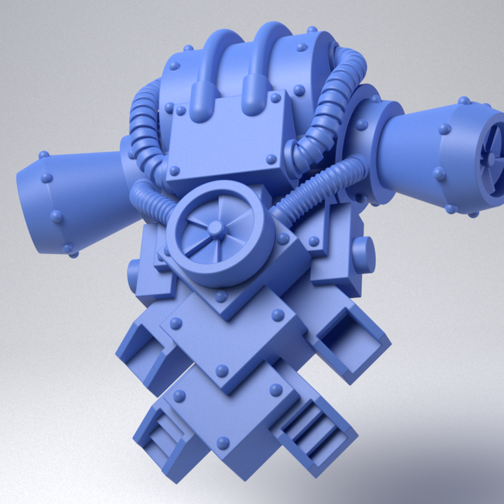 3D Printable Backpack - Original Scale - Version Two Plain 01 by Allan ...