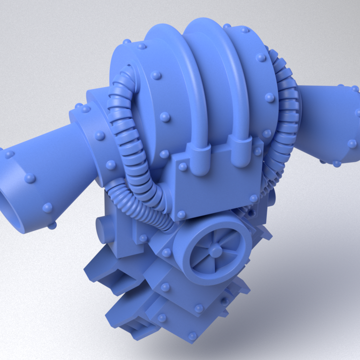 3D Printable Backpack - Original Scale - Version Two Plain 01 by Allan ...