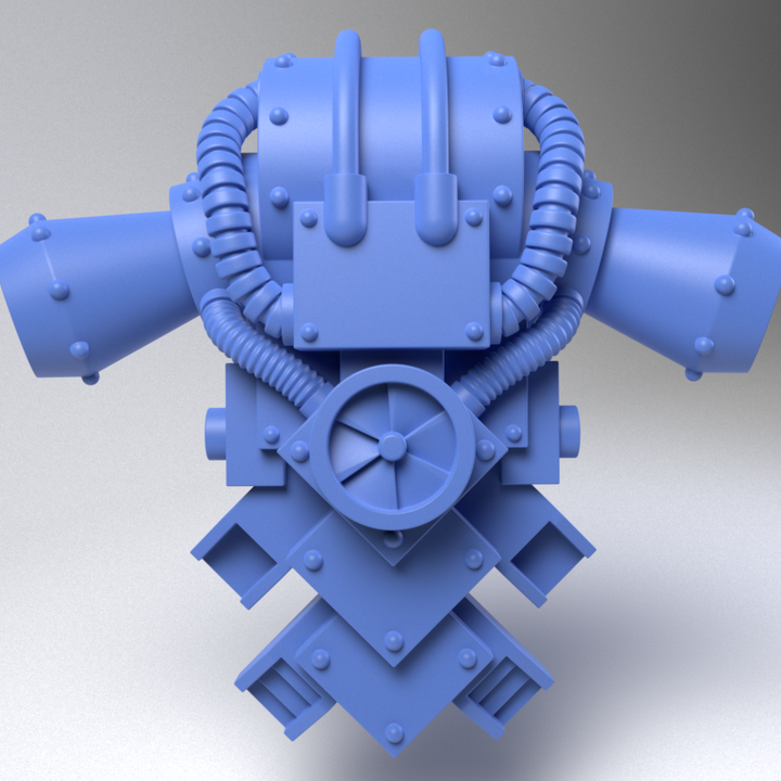 3D Printable Backpack - Original Scale - Version Two Plain 01 by Allan ...