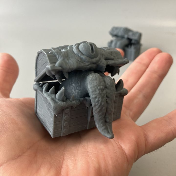 3D Printable Mimic Chest by Nicolas Delille